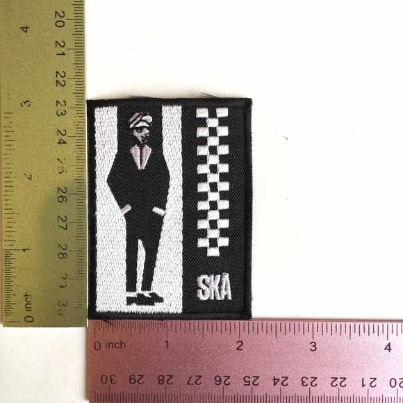 Accessories | Ska Patch Iron On Rude Boy Applique Badge Diy | Poshmark